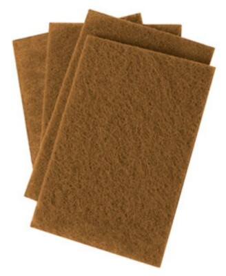 Sia Abrasives 6"x9" Coarse Tan Aluminum Oxide Hand Pad - 60 Pack - 7440 ...