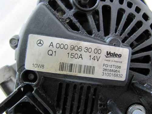MERCEDES C Class C200 CGI Alternator A0009063000 Lichtmaschine E220 ...