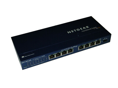 Netgear FS108 Bay Networks 8 Port 10/100 Mbps Fast Ethernet Switch ...