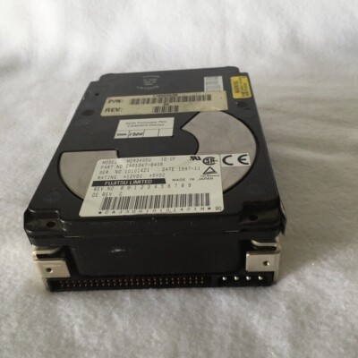 4.3GB Fujitsu M2934SAU 3.5 in HH Native 50 PIN SCSI Internal Hard Disk ...