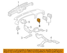 Gm Oem Instrument Panel-dash 23224747