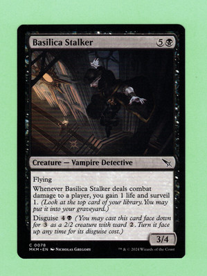 MTG - BASILICA STALKER C 0078 MKM 2024 | eBay