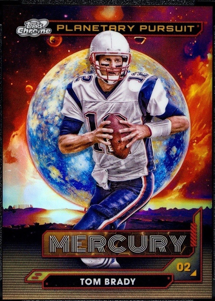 2024 Topps Cosmic Chrome - Planetary Pursuit Tom Brady #PPM-TB Mercury ...