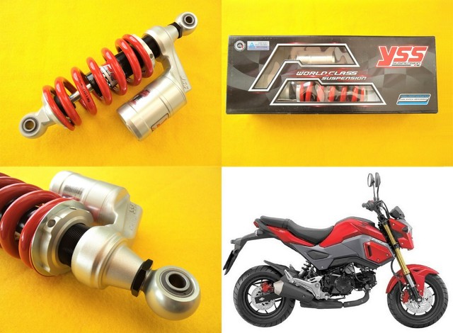 Honda MSX 125 SF Grom Rear Gas Adjustable Shock 2016 - 2020 YSS UK ...