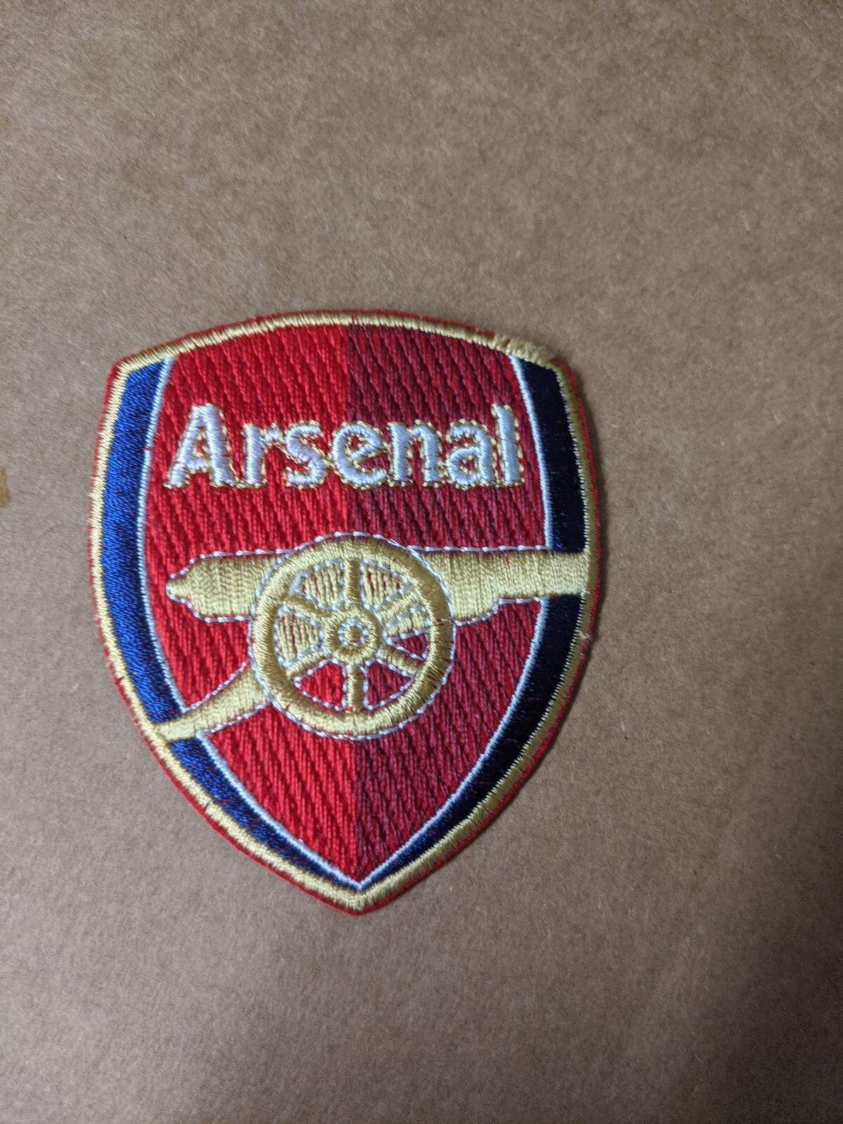 Arsenal futbol club soccer embroidery Iron on Patch Size 2."x2.5" | eBay