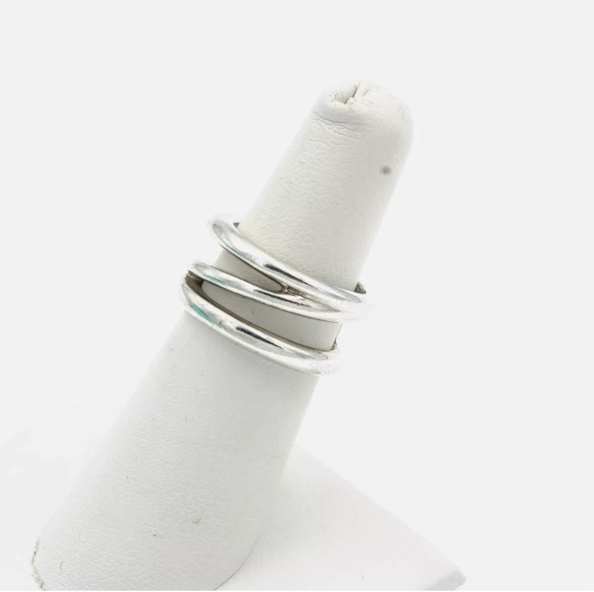 Vintage Tiffany & Co. Sterling Silver Zig Zag Band Size 6 Vintage Tiffany & Co. Sterling Silver Zig Zag Band Size 6