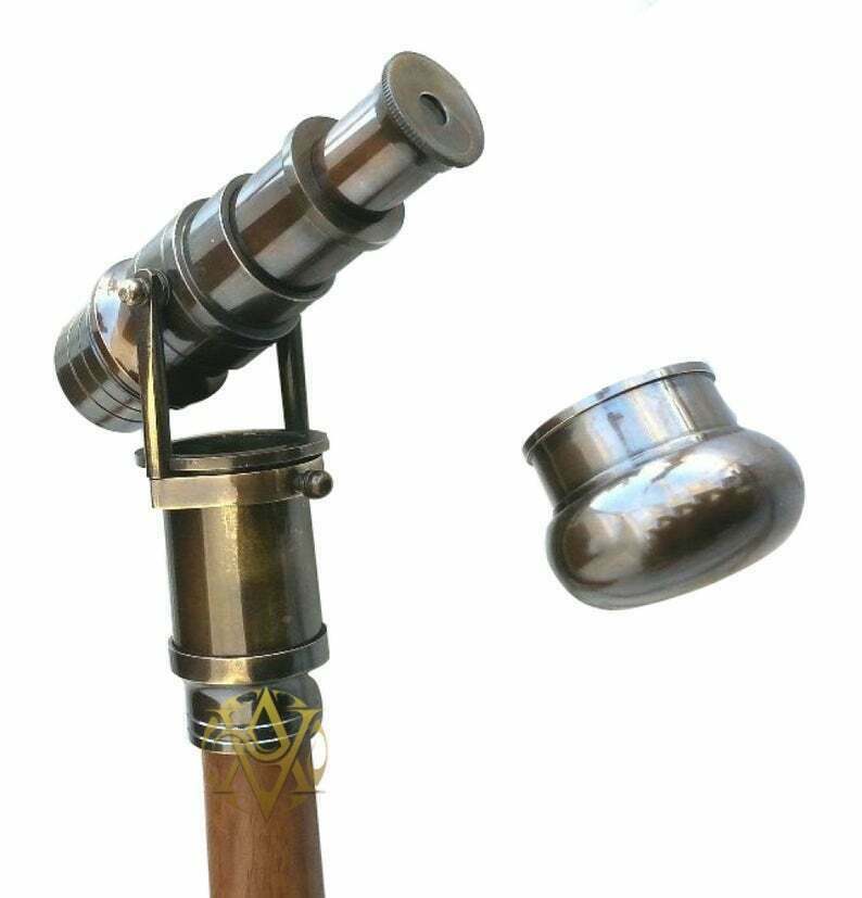 Set of 9 Antique Walking Stick Authentic Rosewood Walking Cane Knee ...