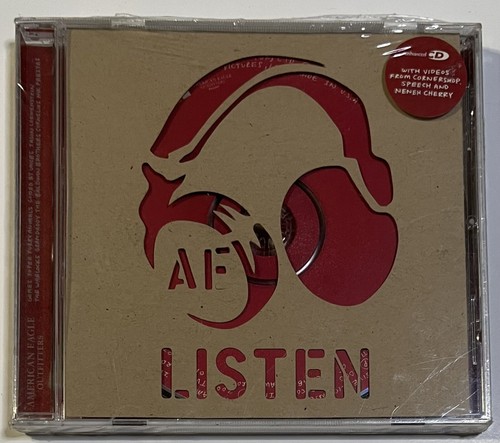AE Listen Enhanced Audio CD w Videos 2002 American Eagle Outfitters NEW ...
