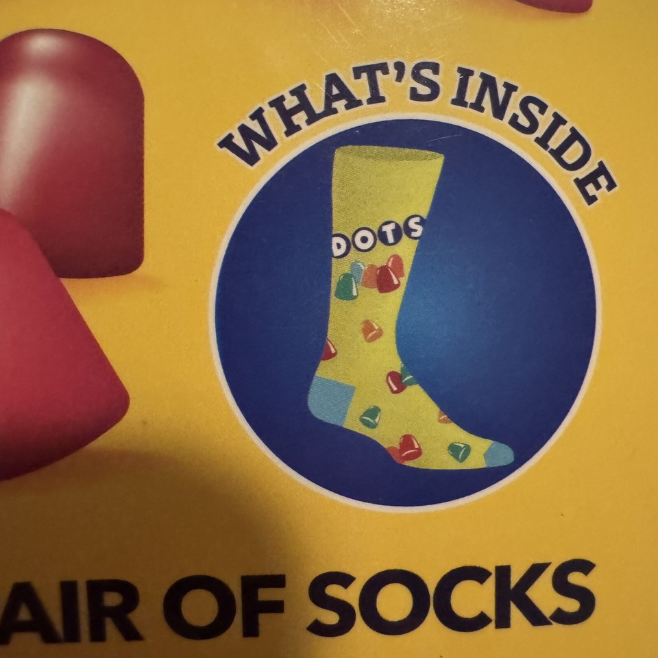 Sockopath Novelty Socks Dots Candy Unisex Fun Socks; Candy Socks | eBay