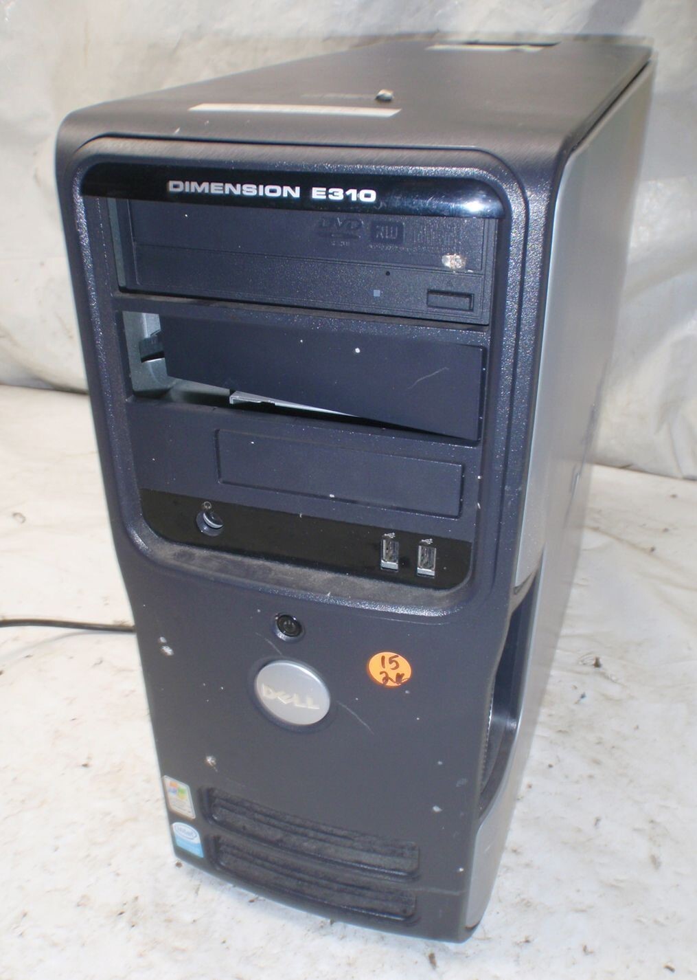 Dell Dimension E310 Desktop Computer Mdl DCSM w Windows XP Media Center 2005 COA | eBay