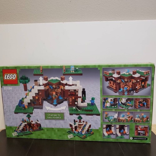 LEGO Minecraft: The Waterfall Base (21134) for sale online | eBay