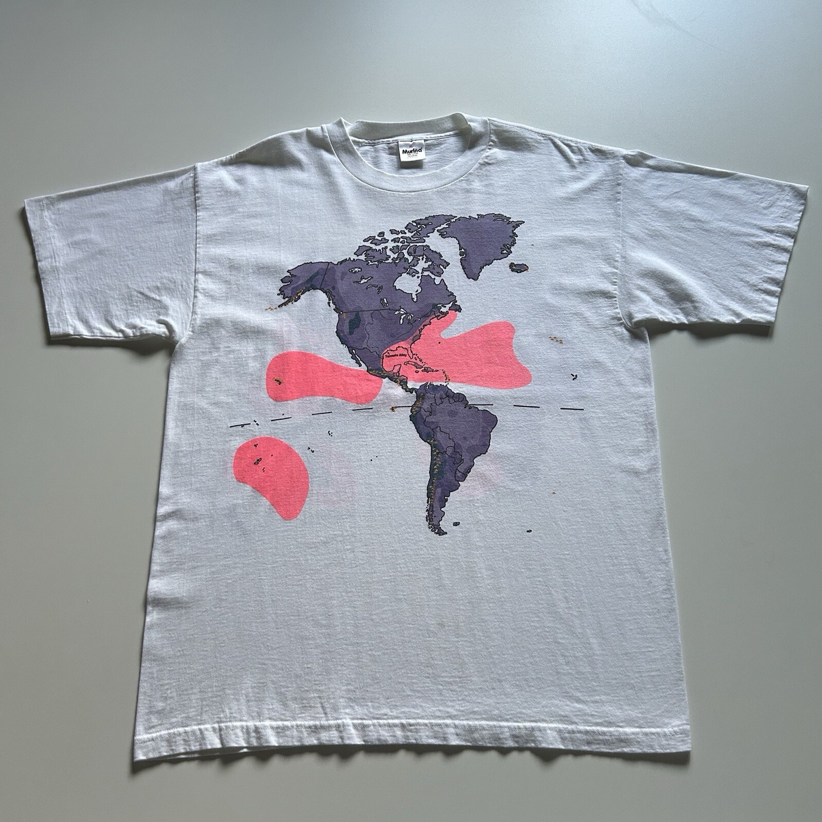 Vintage 1990s Natural Disasters Scientific World Map … - Gem