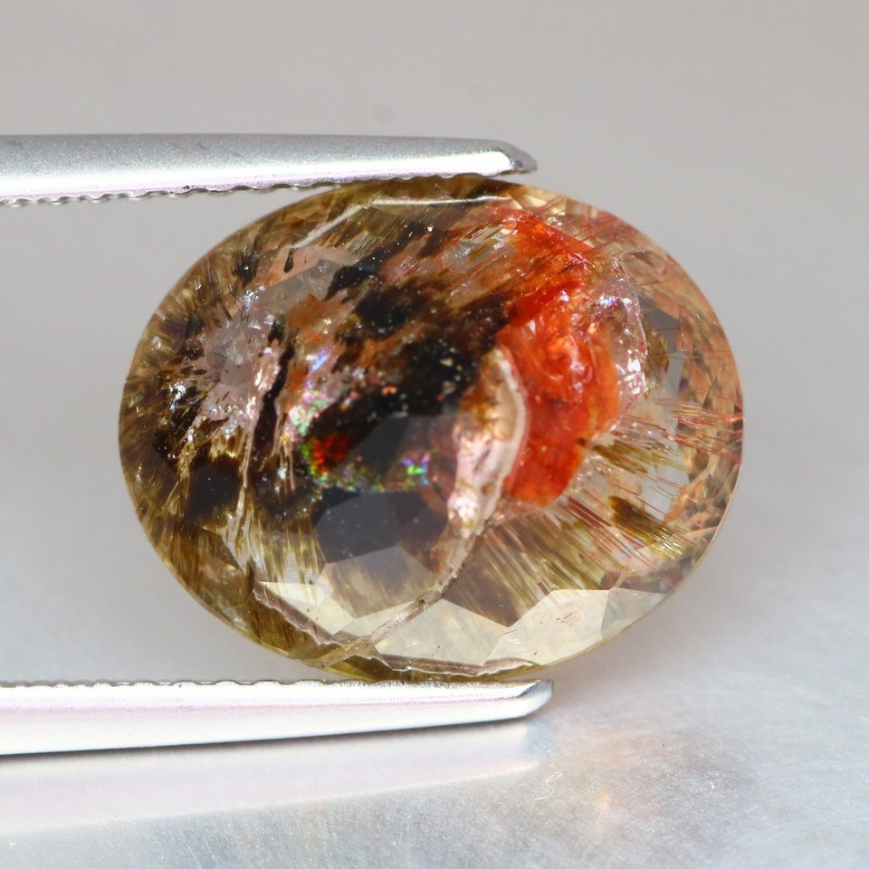 6.15 Ct Striking Rare ! Dual-Color Copper Tourmaline Mined From ...