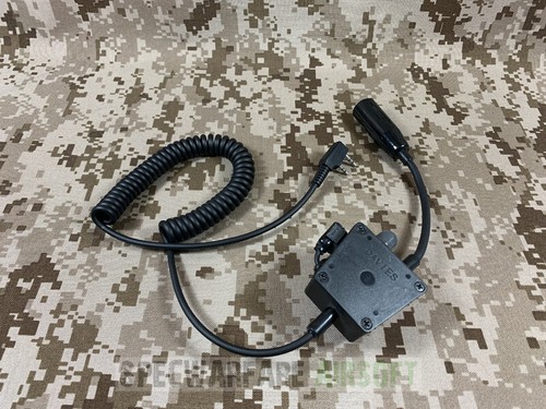 TCA Davies Style E-Switch Single Comm PTT for Kenwood 2 Pins TRI-E-PTT ...