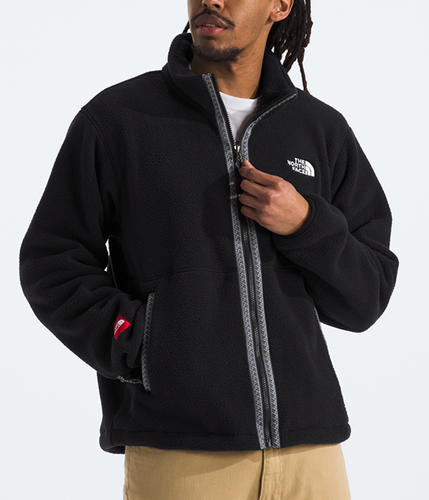 Mens The North Face Fleeski Full Zip Sherpa Fleece Coat Jacket New | eBay
