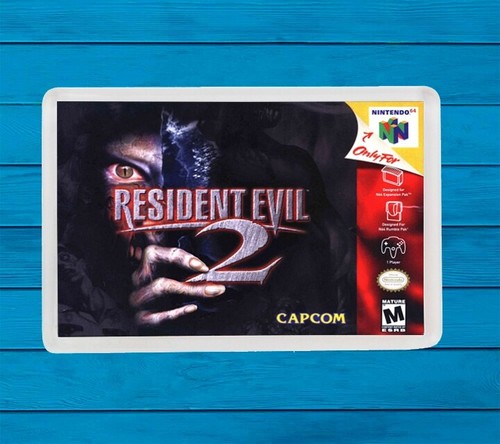 Resident Evil 2 Nintendo 64 Fridge Magnet Refrigerator | eBay