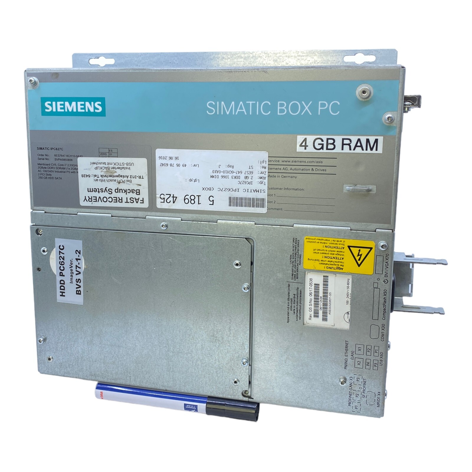 SIEMENS 6ES7647-6CH10-0AX0 PC Box for sale online | eBay