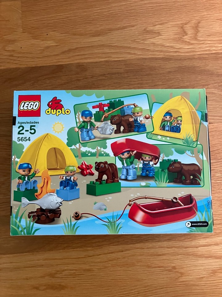 Ships FEDEX/UPS~ RARE LEGO 5654 DUPLO Fishing Trip ~ canoe (NEW/Sealed ...