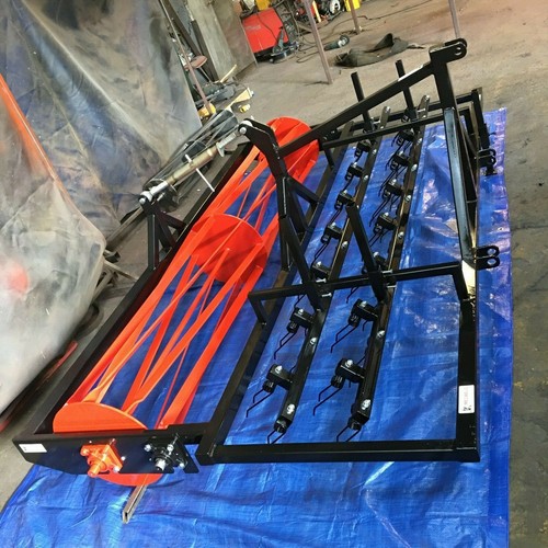 HEAVY DUTY TRACTOR MOUNTED MENAGE ARENA GRADER / LEVELER | eBay UK