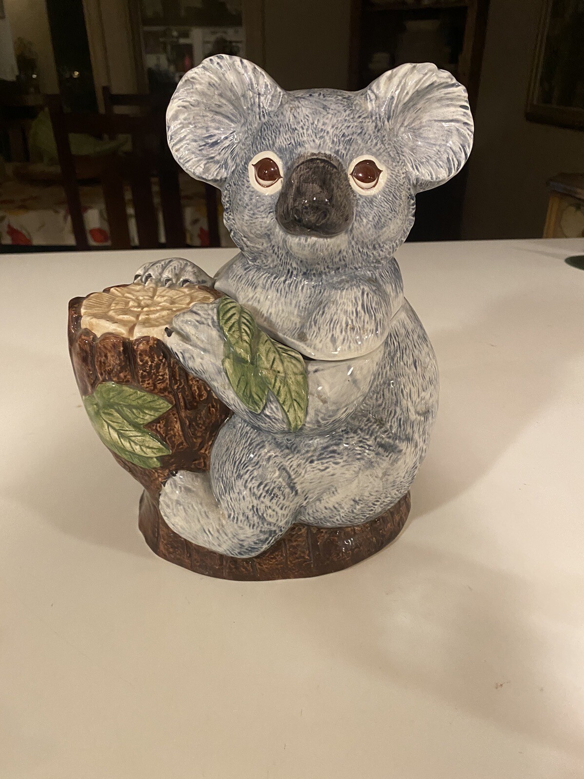 Vintage Koala Bear Cookie/Candy Jar OCI Taiwan Original Stickers Hand ...