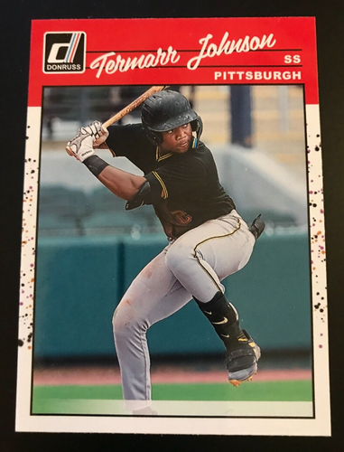 2023 Donruss Termarr Johnson Rookie RC #247 Pirates Baseball Card | eBay
