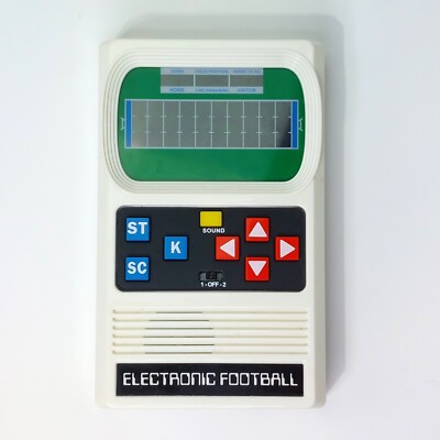 Mattel Classic Football Handheld Electronic Game Retro 2001 Tested ...