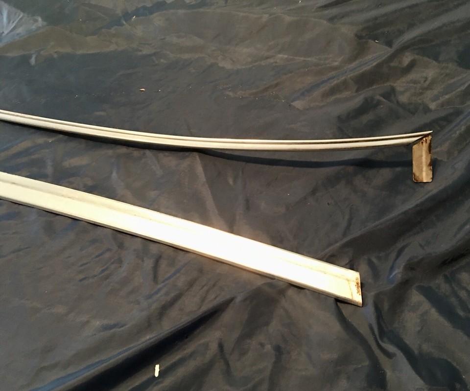 Mercedes R107 450SL 380SL Convertible Front Windshield Molding Trim Set ...