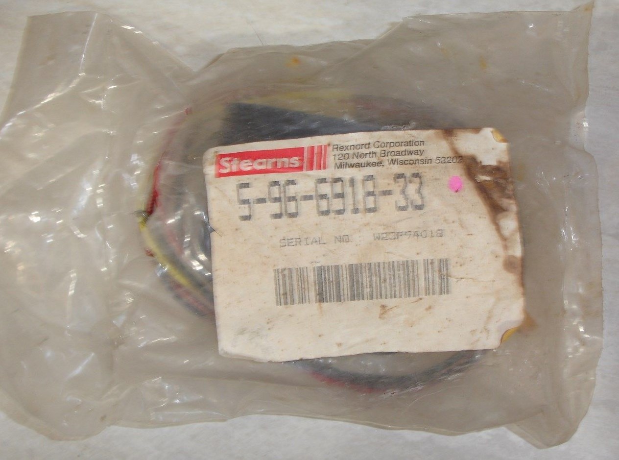 New Stearns Brake Coil Kit 5-96-6918-33 200VDC 6-3-92000-09 coil | eBay