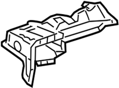 64201-53020 Toyota Strainer sub-assy, package tray to floor, rh ...