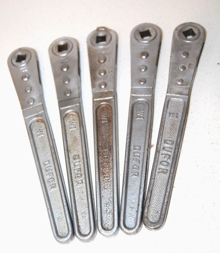 7 x Ratchet Dufor W1 Germany Craftsman BE USA Vintage Sidchrome ...