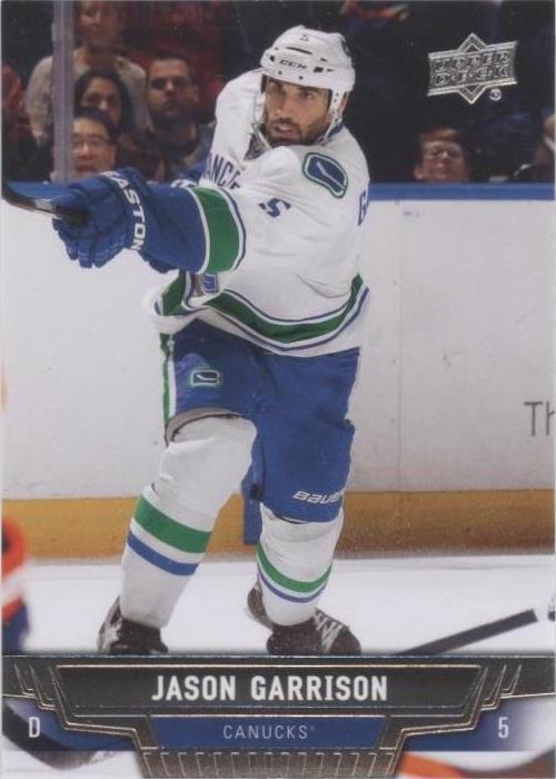2013-14 Upper Deck - Jason Garrison #252 for sale online | eBay