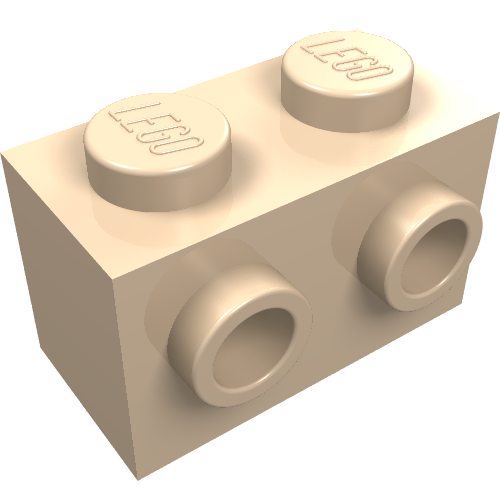 10x LEGO® Part 11211 - Brick, Modified 1 x 2 with Studs on 1 Side | eBay