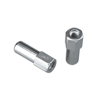 Topline XL Mag Wheel Nuts 13/16" Hex 1/2" Thread, 1.38" Shank, Open End ...