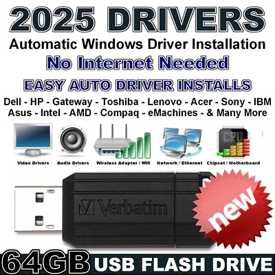 2025 Driver Installer Automatic Driver Installation & Update USB | eBay