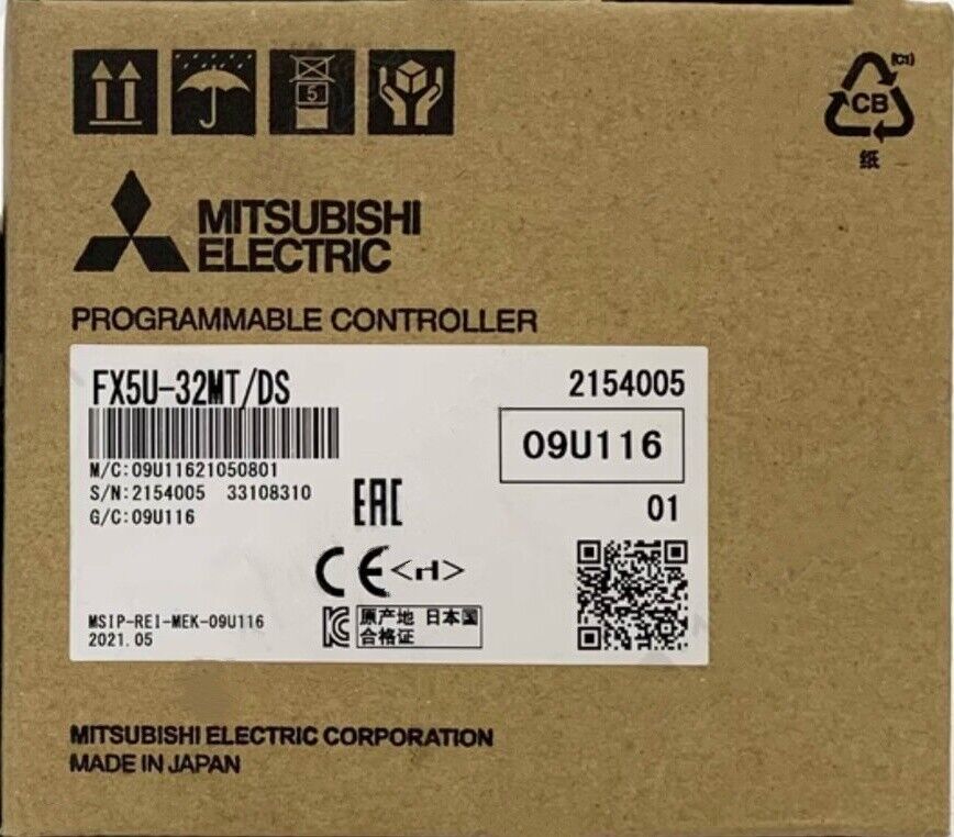 FX5U-32MT/DS 1PCS NEW MITSUBISHI PLC PROGRAMMABLE CONTERLLER MODULE ...