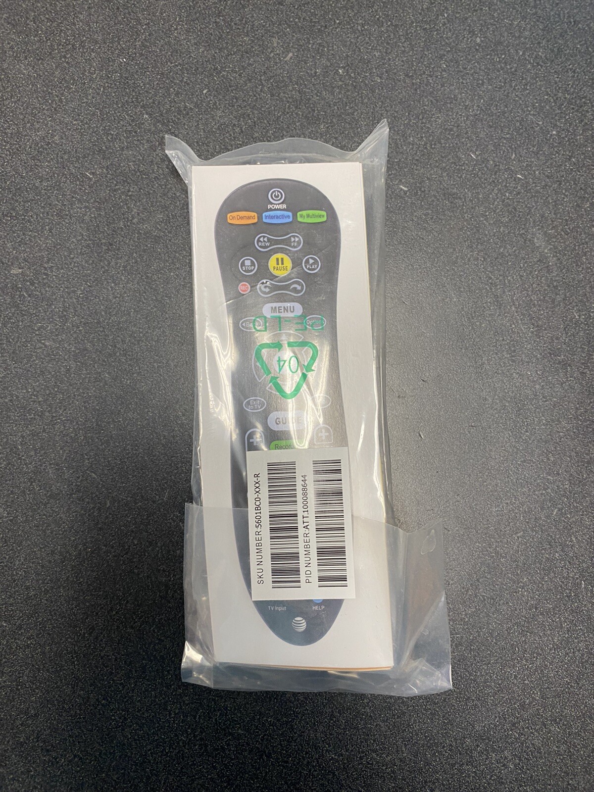 AT&T U-Verse S30-S1B Programmable IR Universal Remote Control for sale ...