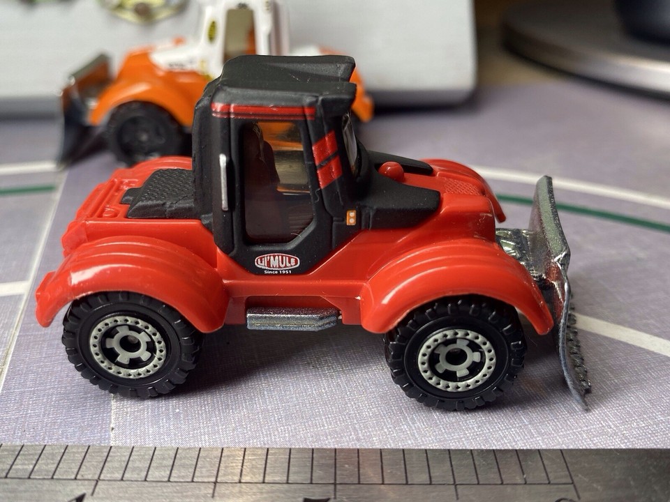 Matchbox 3 X MBX 4x4 Tractor Plow 6800 Construction Truck, 2005 Mb-686 ...