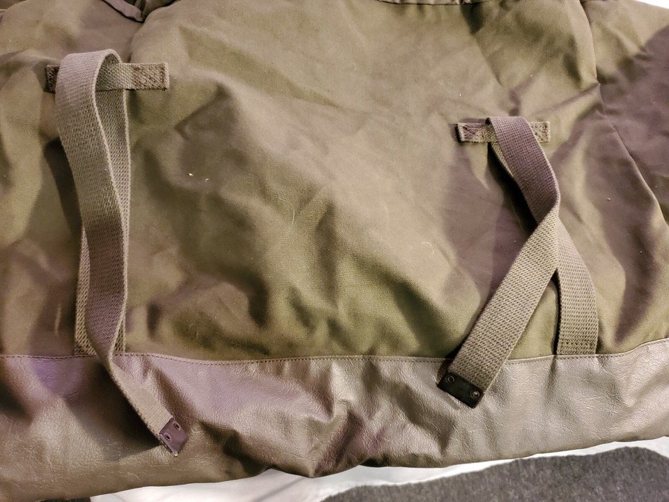 German 1979 Bundeswehr BW clothing storage bag duffel bag combat bag ...