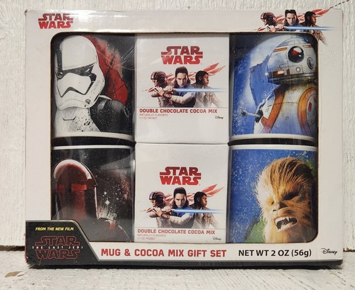 Star Wars The Last Jedi Coffee Mug Gift Set 4 Cups in Box 2018 NOS | eBay