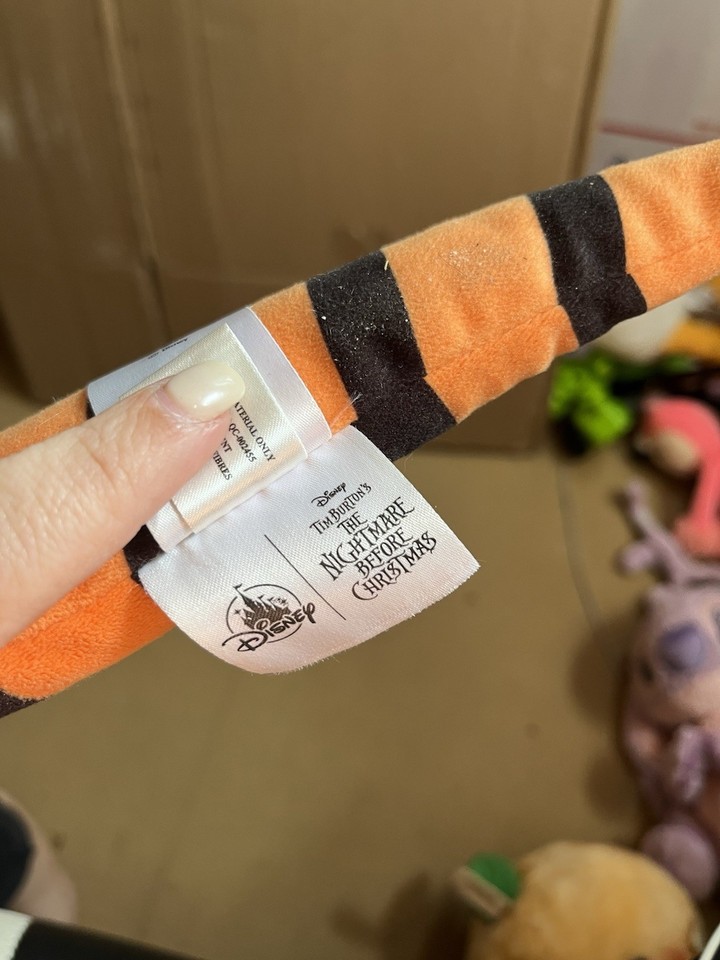 Disney Nightmare Before Christmas Snake Plush 40” Puppet Stuffed Animal ...