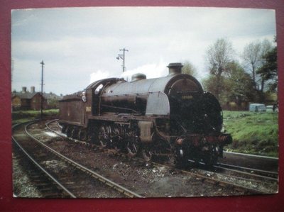 POSTCARD RP RAIL URIE S15 CLASS LOCO 30500 AT EASTLEIGH SHEDS | eBay