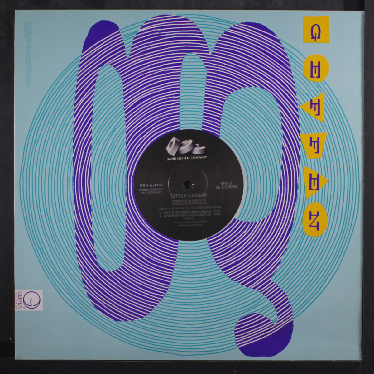 LITTLE CAESAR: chain of fools GEFFEN 12" Single 33 RPM | eBay