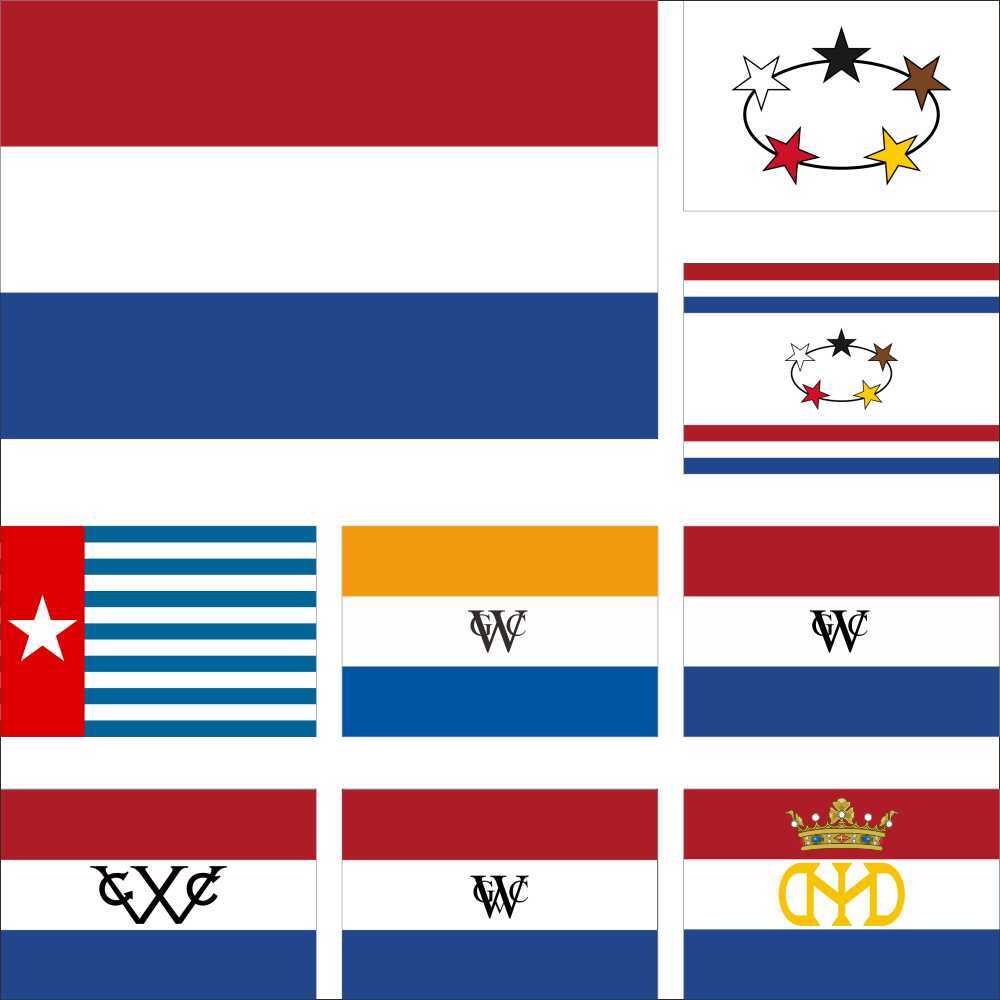 Dutch Flag Dutch And New Zealand Flags Stock Illustration [78872130]