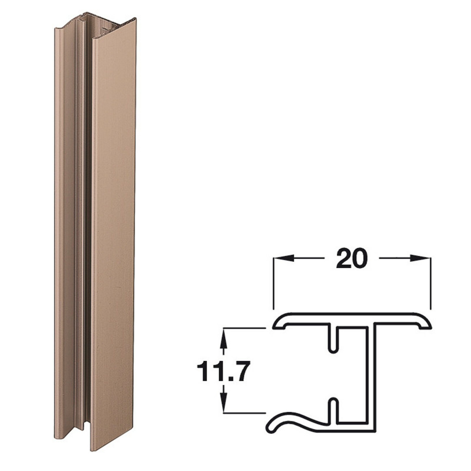 Aluminium Kitchen Unit Plinth Trim Kickboard 145 x 3000mm Brushed ...