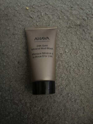 AHAVA - 24K Gold Mineral Mud Mask - 50 ml / 1.7 fl oz NEW & sealed ...