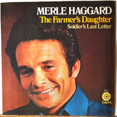 Merle Haggard The Farmer's Daughter Country 45 PS Pic PICTURE SLEEVE ...