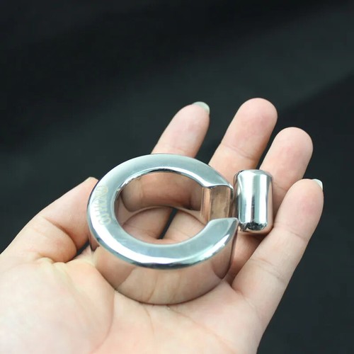 15 Sizes Stainless Steel Scrotum Pendants Peni Rings Strong and Hard ...