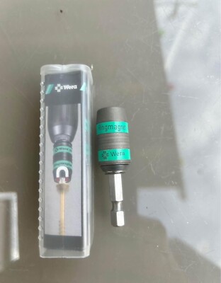 Wera 887/4 RR SB Universal Ring Magnet Rapidaptor Bit Holder, 1/4 ...