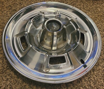 1x OEM 1967 Plymouth Satalite Road Runner GTX 14" Hubcap Wheel Cover ...