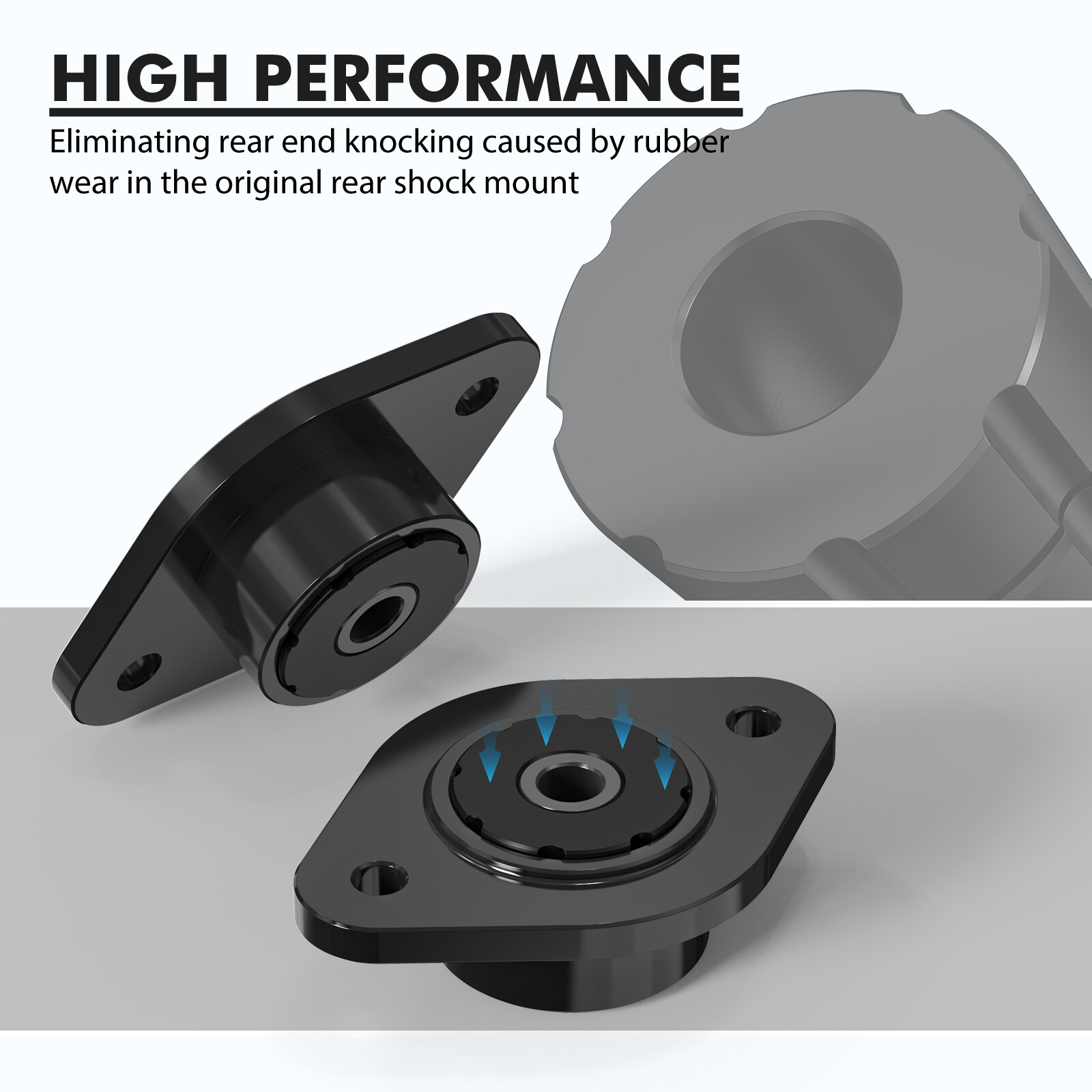 Rear Strut Shock Mount Upgraded For BMW E30 E36 E46 Z3 Z4 M3 320i 325i ...